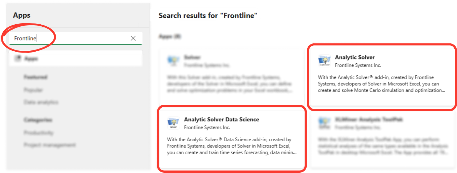 The Analytic Solver and Data Science Tabs Disappeared From My Excel Ribbon